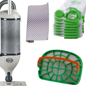 SEBO Dart Series Vacuum Cleaner Bags - Genuine
