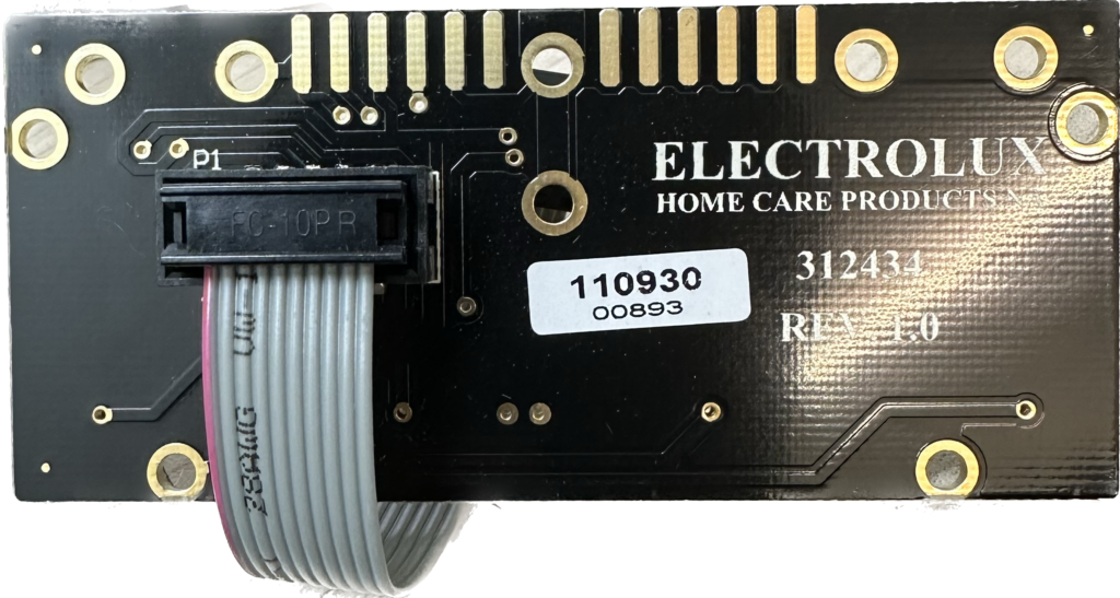Genuine Electrolux ZCV920H Ducted Vacuum Control Module LCD Button