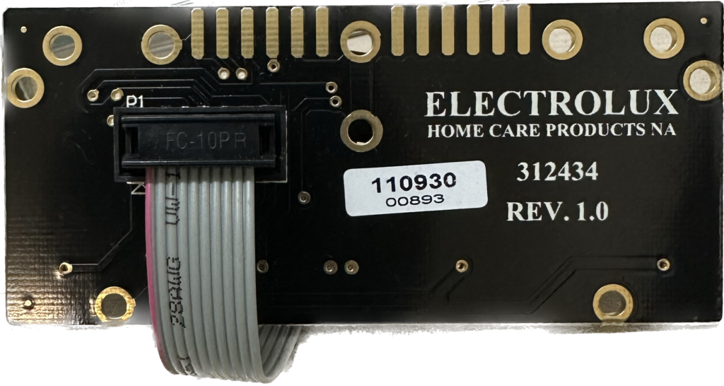 Genuine Electrolux ZCV920H Ducted Vacuum Control Module LCD Button